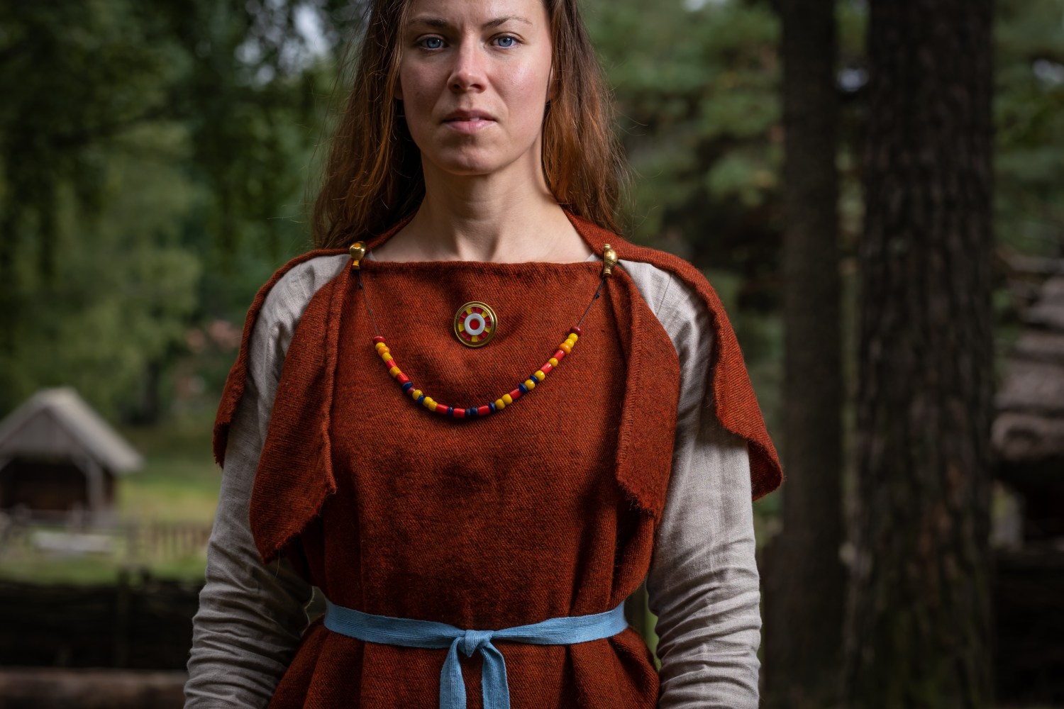 An attempt to recreate the outfit of a Vendel period woman from ...